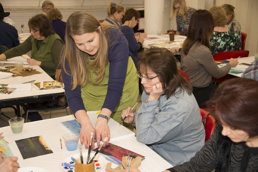 Studio Art Class for Adults: Acrylic Painting | Buffalo AKG Art Museum