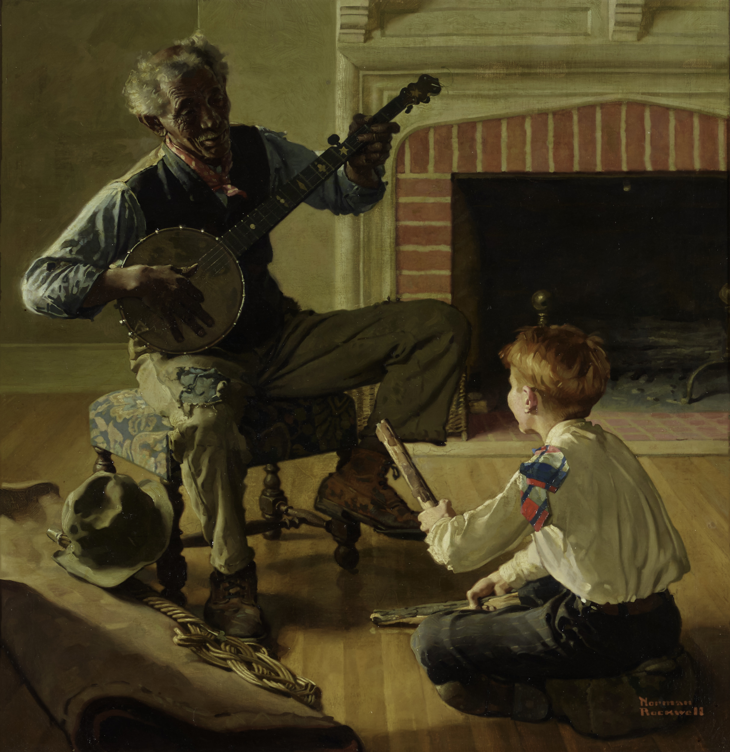 The Banjo Player | Buffalo AKG Art Museum